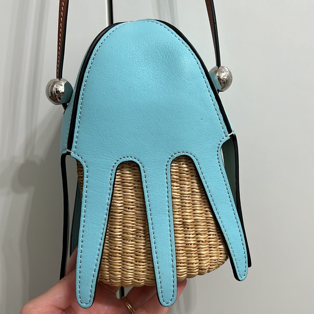 Loewe X Paula's Ibiza Mini Octopus Basket Shoulder Bag - Gem